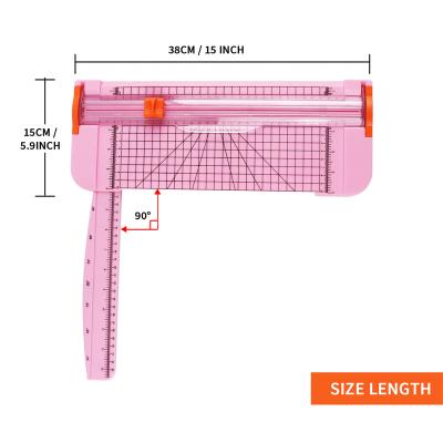 China 12 folhas de papel A4 Mini Cutter com tamanho de corte de 330x320mm e tecnologia de corte à venda