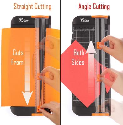 China 12 folhas de papel A4 Mini Cutter com tamanho de corte de 330x320mm e tecnologia de corte à venda