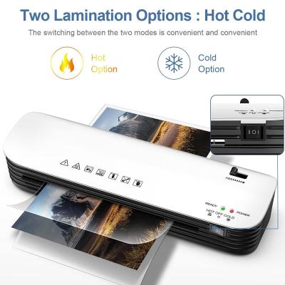 Cina Laminatore termico 3 in 1 colorato personalizzato con rotolo d'angolo e trimmer di carta in vendita