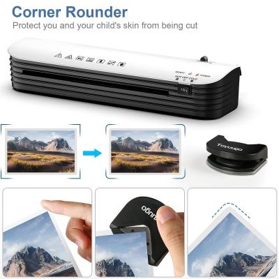 Cina Laminatore termico 3 in 1 colorato personalizzato con rotolo d'angolo e trimmer di carta in vendita