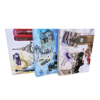 China 4 Holes BOX FILE Wholesaler Customized A4 Paper File Folder with Colourful Cover for sale