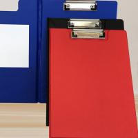 China PVC Double Panel Paper Folder Suitable for A4 Size Durable and Modern Office Supplies for sale