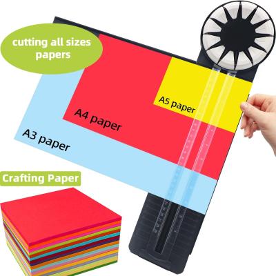 Cina Manuale 12 in 1 mini trimmer di carta sicuro ABS multifunzionale utensile per bambini in vendita