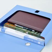 China Convenient A4 PP File Organizer Storage Box Customizable 3.5cm Thickness for Office for sale