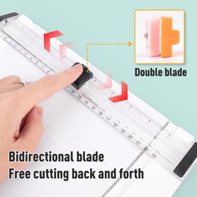 China Draagbare plastic A5-papierknipper ZEQUAN Multifunktioneel trimmer met handmatige bediening Te koop