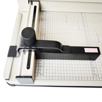 Cina Office Home White A4 Heavy Duty Guillotine Paper Cutter con base metallica e manuale in vendita