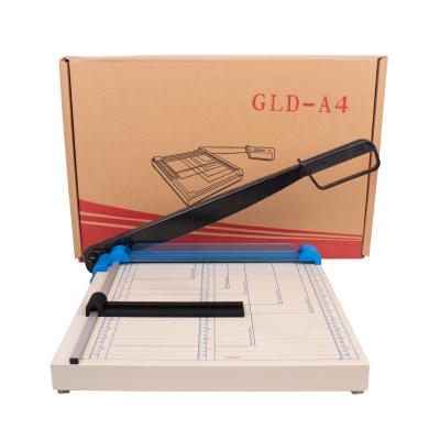 中国 ミニ デスクトップ紙トリマー 320×320MMを切るためのA4紙切断機 切断サイズ 8Pc/Ctn 販売のため