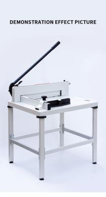 China 9 kg Máquina de corte manual de papel de guilhotina com suporte resistente 858 A3 A4 à venda