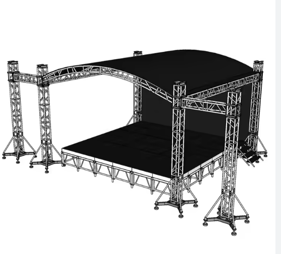 Aluminum Event Stage Roof Truss System