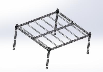Cina Concerto Scatola di alluminio curva Event Stage Lighting Truss System in vendita
