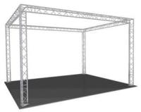 China Light Triangular Spigot Truss Aluminium Triangle Truss For Display for sale