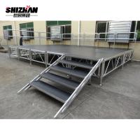 China Light Square Aluminum Structure Stage For Event Show for sale
