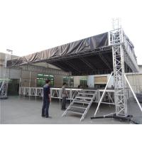 China Flat Aluminum Lighting Truss Bolt type Electric galvanized for sale