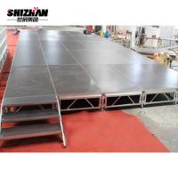 China Adjustable Folding Portable Stage Wedding Platform Stage for sale