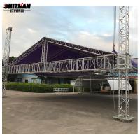 China Anodized Aluminum Multipurpose Stage Trussing for 16 Degrees Hardness Application for sale