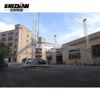 Cina Piattaforma in alluminio di 1 a 3 metri in argento con via di connessione Spigot Bolt in vendita