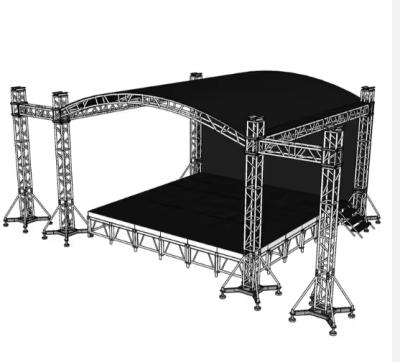 China Modular Aluminum Stage Truss for Events 500kg Capacity for sale