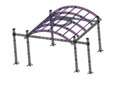 China Modular Aluminum Stage Truss System for Events and Concerts for sale
