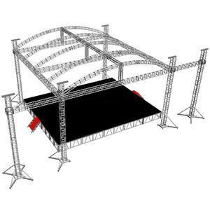 China Modular Aluminum Stage Truss System for Events and Concerts for sale