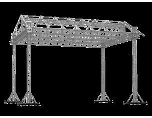 China Modular Aluminum Stage Truss System for Events and Concerts for sale