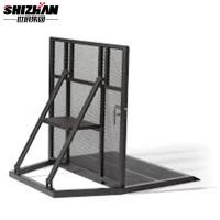 China Event Pedestrian Temporary Crowd Control Barriers Steel Portable Folding Safety for sale