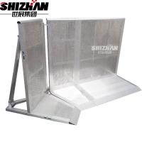 China Easy Assembly Concert Crowd Control Barriers Stage Mojo Barrier for sale