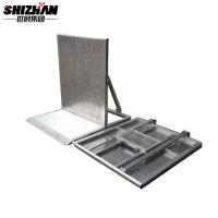 China 2.2x1m Concert Crowd Control Barriers Metal Stage Barricade for sale