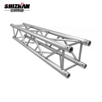 China Rotating Round Aluminium Lighting Truss Lifting Stage For Performance for sale