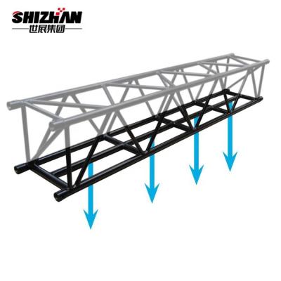 China Het sponaluminium Matte Black Stage Roof System boog Openlucht van de de Verlichtingsdoos van DJ de Bundelvertoning Te koop