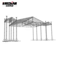China Event Stage Light Truss Adjustable Aluminum Spigot System for sale