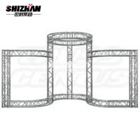 China Indoor Circle Truss With Triangular Truss Sections Circle Truss Frame for sale