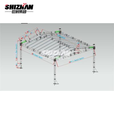 Cina Spigot Truss Frame Section Alluminio Portable Spigot Truss Light in vendita