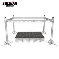 China 1M Design Custom Portable Modular Aluminum Truss Frame Structure for sale