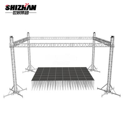 China 1M Design Custom Portable Modular Aluminum Truss Frame Structure Te koop