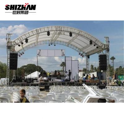 China 1M Design Custom Portable Modular Aluminum Truss Frame Structure Te koop