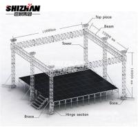 China 1M Design Custom Portable Modular Aluminum Truss Frame Structure for sale