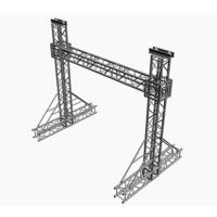 China Light Triangular Spigot Truss Aluminium Triangle Truss For Display for sale