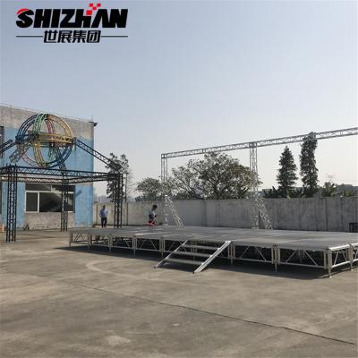 Cina Piattaforma mobile della fase della struttura di alluminio antiscorrimento per il concerto all'aperto in vendita
