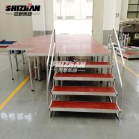 China LightWeight Aluminum Stage Platforms Adjustable Removable Small Smart Event Stage for sale