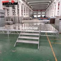 China aluminium Easy assemble acrylic platform wedding stage for sale