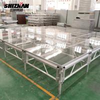 China aluminium Easy assemble acrylic platform wedding stage for sale
