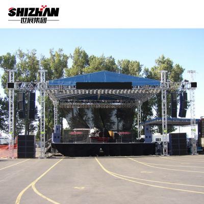 China Performance Portable Adjustable Movable Small Stage Platform Event Aluminium Truss for sale
