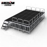 China Performance Portable Adjustable Movable Small Stage Platform Event Aluminium Truss for sale