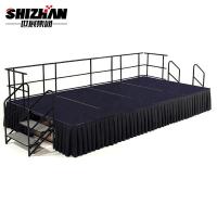 China Performance Portable Adjustable Movable Small Stage Platform Event Aluminium Truss for sale