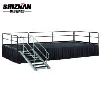 China Performance Portable Adjustable Movable Small Stage Platform Event Aluminium Truss for sale