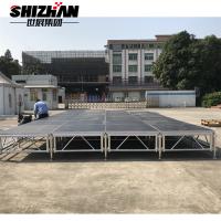 China TUV Aluminum Stage Platforms Lightweight Durable Movable Easy Install Assembly Folding for sale