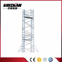 China OEM Catwalk Aluminium Mobile Scaffoldtower Cold Galvanization for sale