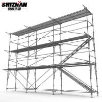 China Construction Material Quick Stage Galvanised Kwikstage Scaffolding for sale