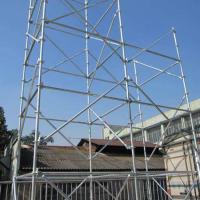 China Cold Galvanization Ringlock lightweight aluminium stage lighting scaffold tower for sale