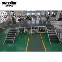 China Light Square Aluminum Structure Stage For Event Show for sale